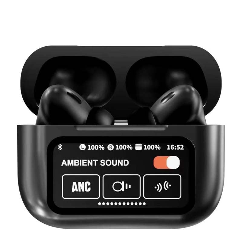 A9 Pro ANC cwith Screen | Bluetooth 5.4 – carturee